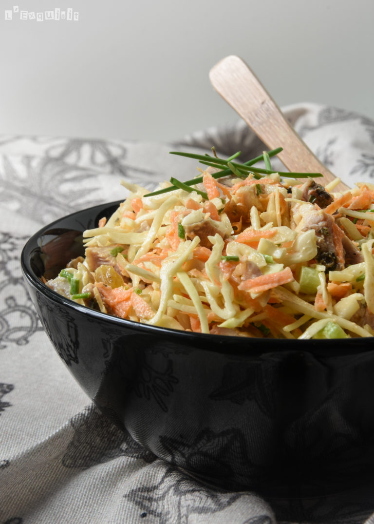 Ensalada de col y pollo - L´Exquisit