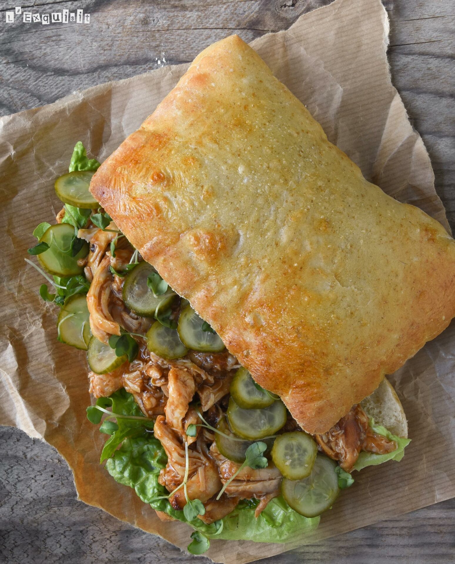 Pulled chicken - L´Exquisit